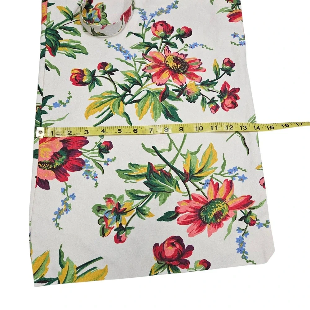 April Cornell | Bags | April Cornell Floral Tote Bag Cotton Canvas ...
